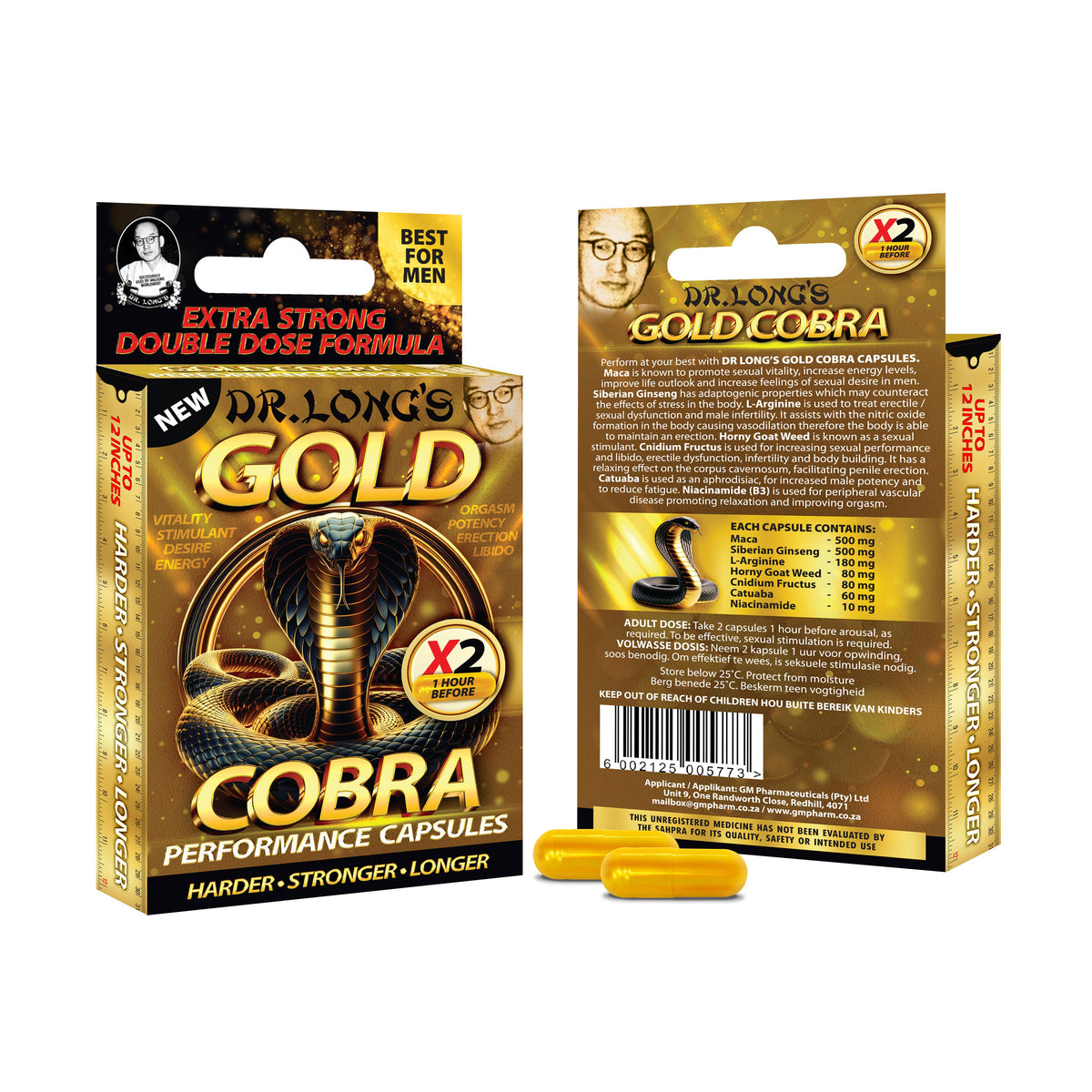 Gold Cobra-Performance Capsules – Zencare