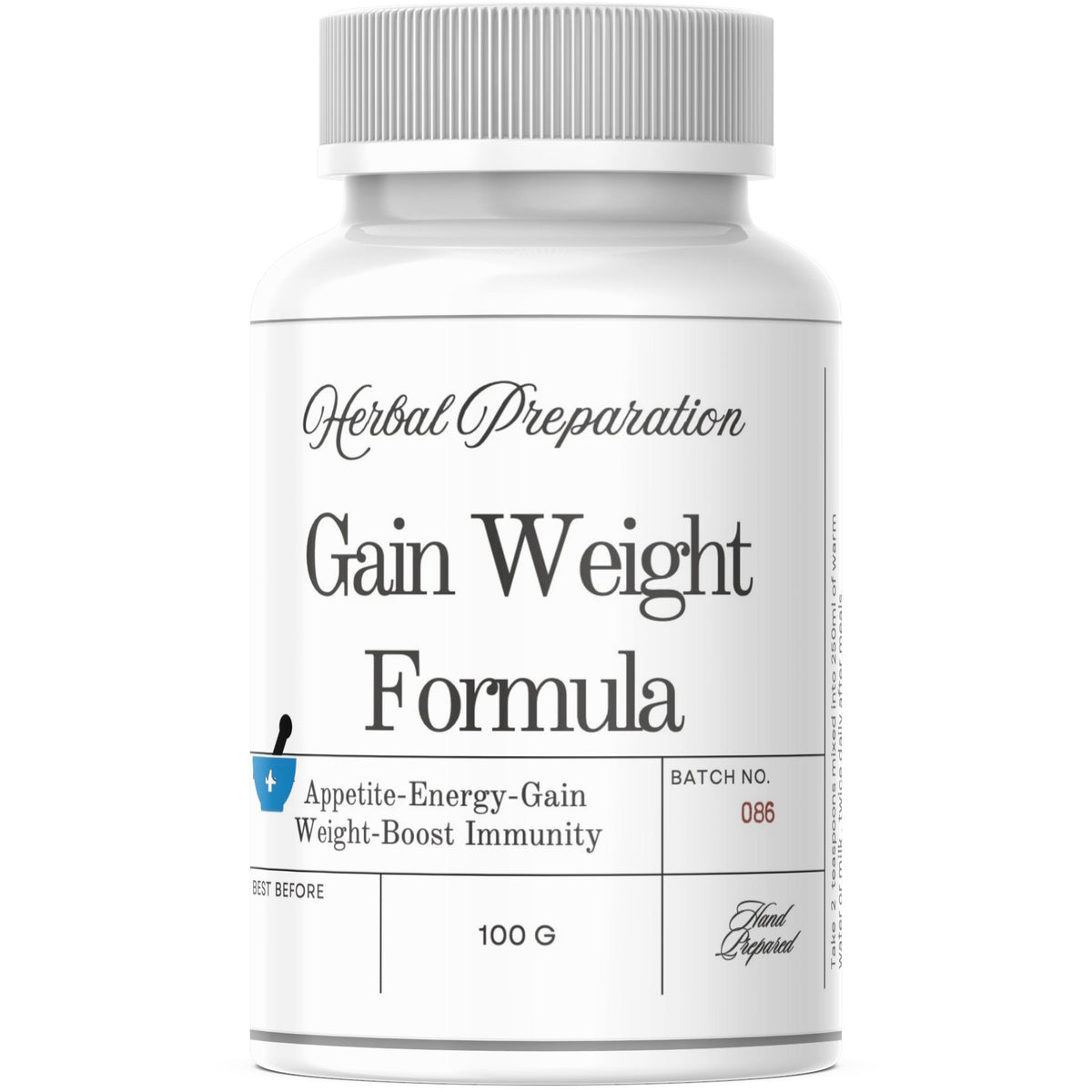 Legacy Gain Weight Formula-100g – Zencare